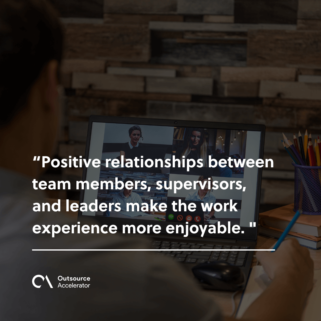 The essentials of a good work environment | Outsource Accelerator