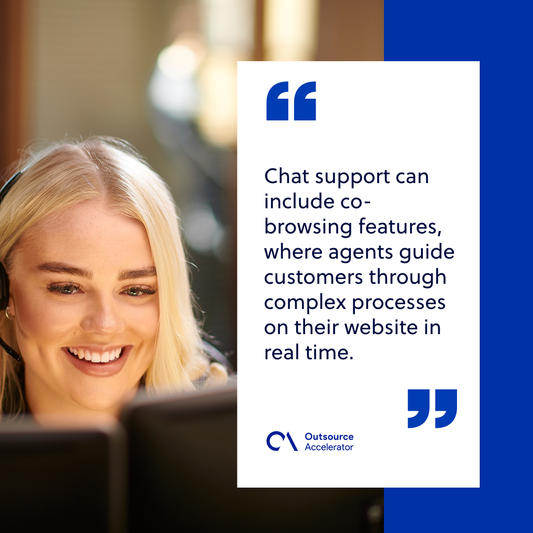 The role of chat support in multichannel customer service management ...