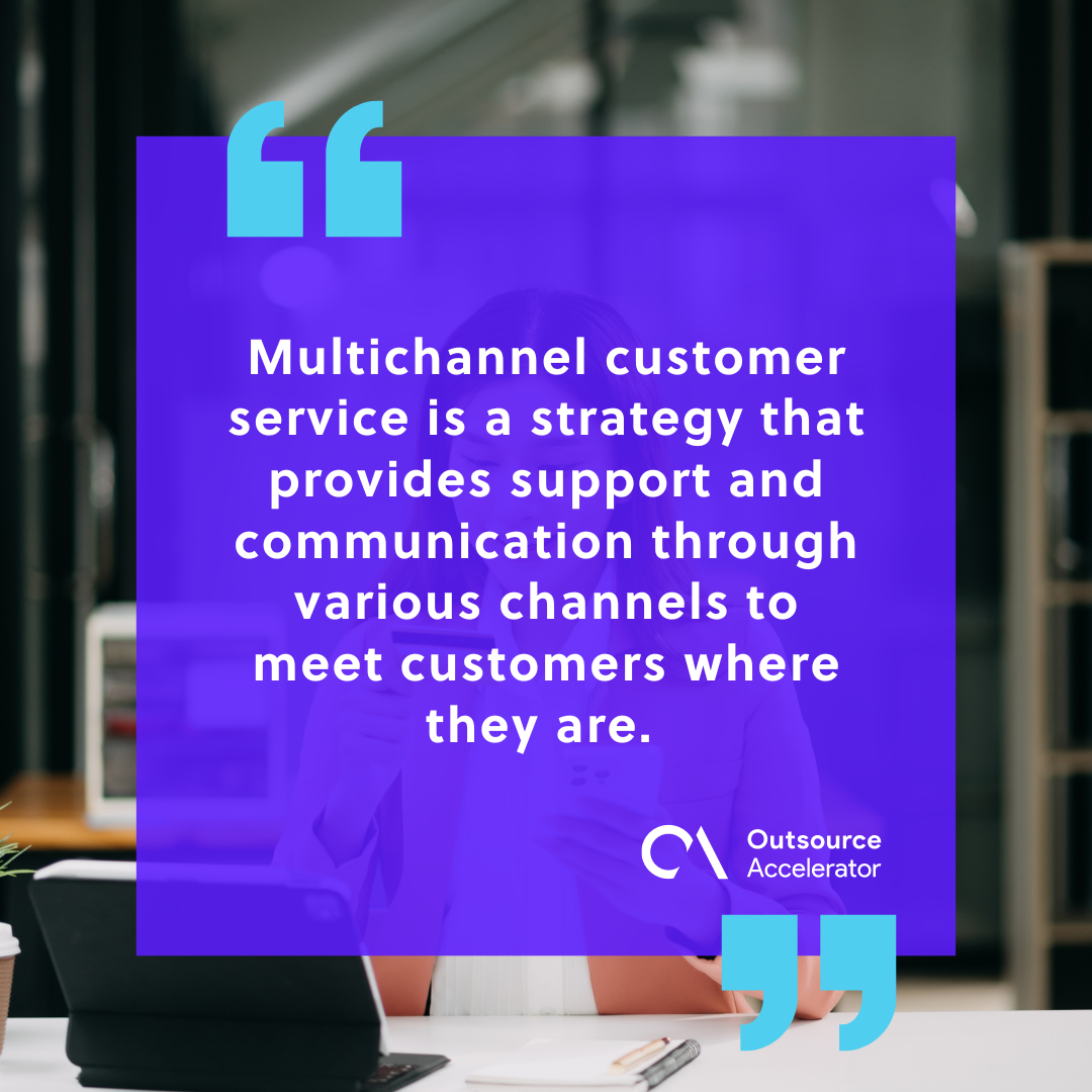 The role of chat support in multichannel customer service management | Outsource Accelerator