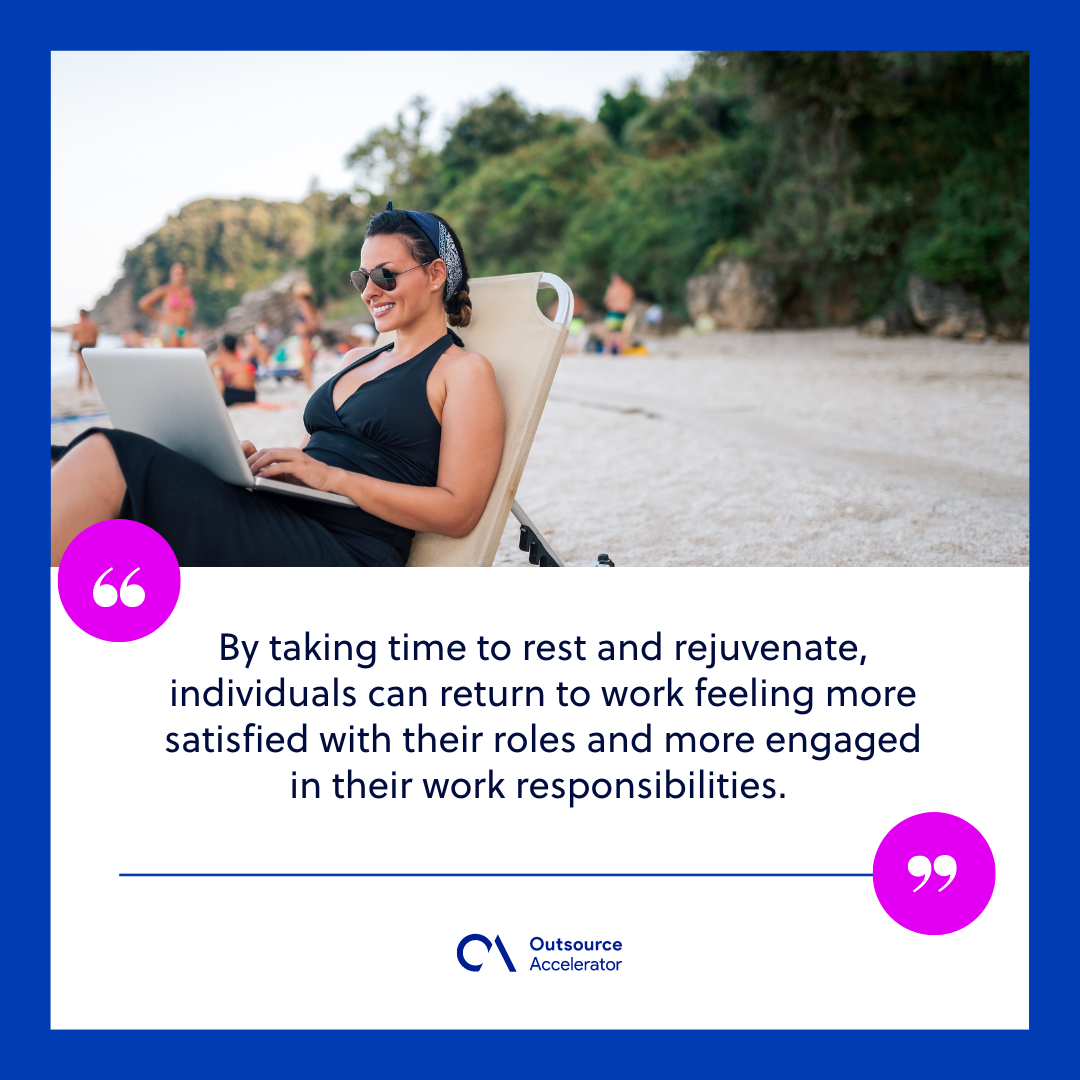 The rise of the quiet vacation in the workplace | Outsource Accelerator