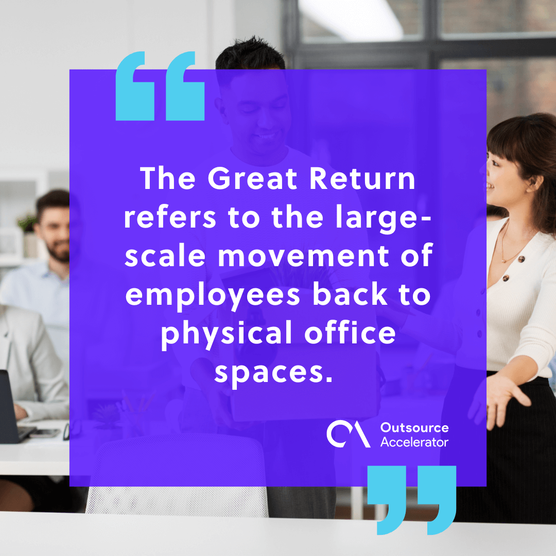 The Great Return: Rethinking work-life balance in a changed world ...