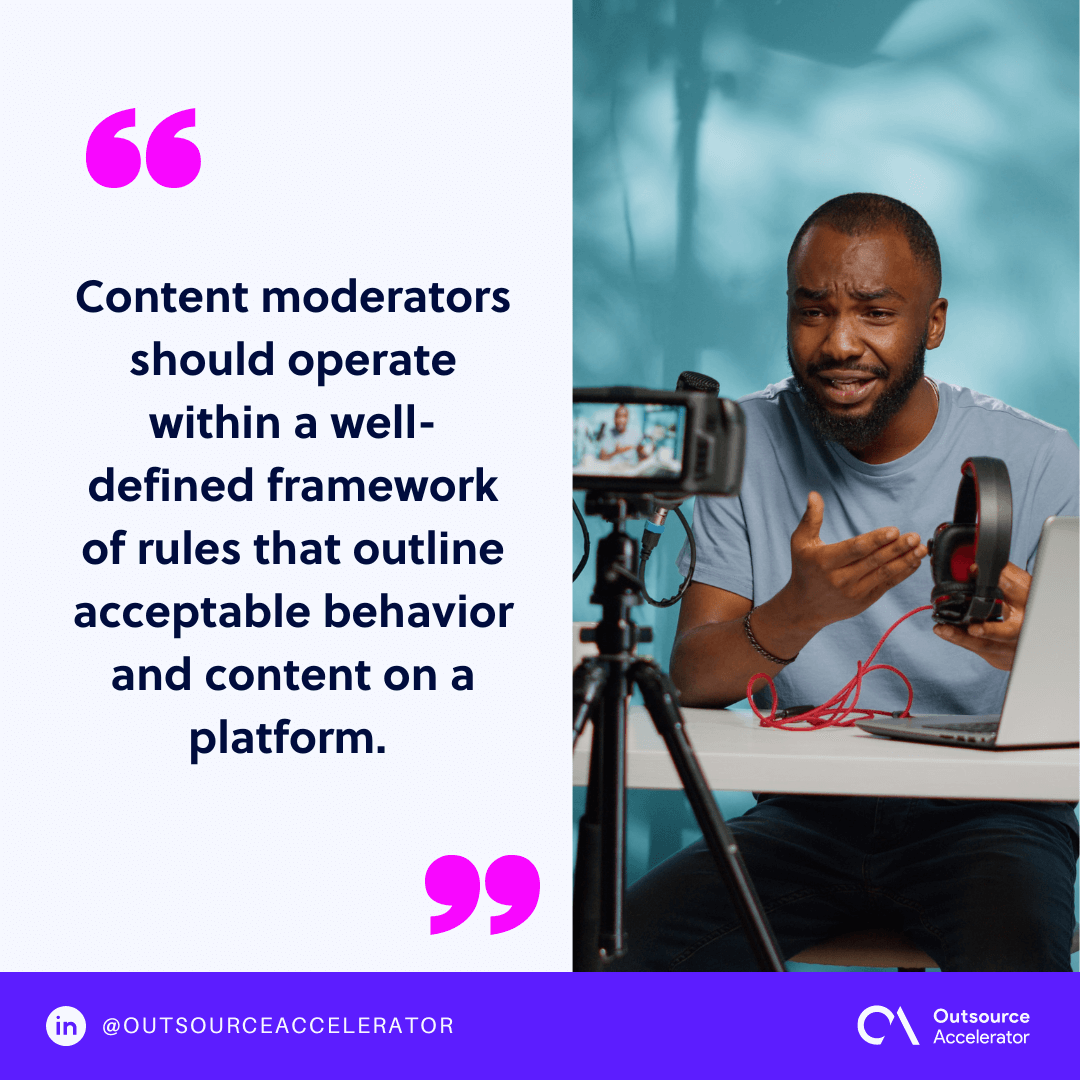 Content moderation practices to protect users in the digital age ...