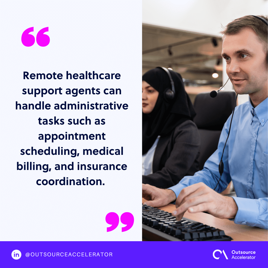 Offshore healthcare support to enhance patient care and satisfaction ...