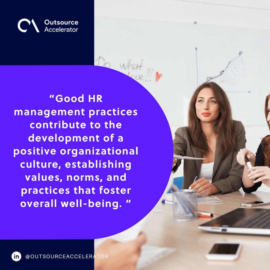Improving business performance through effective HR management ...