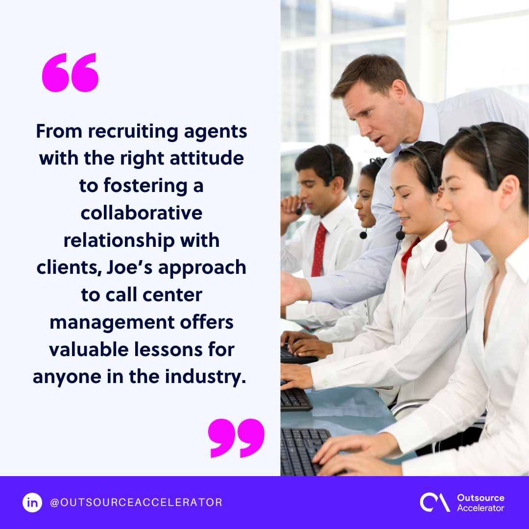 Call center lessons: Insights from an industry veteran | Outsource ...