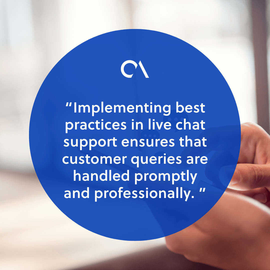 5 live chat support best practices to delight customers | Outsource Accelerator