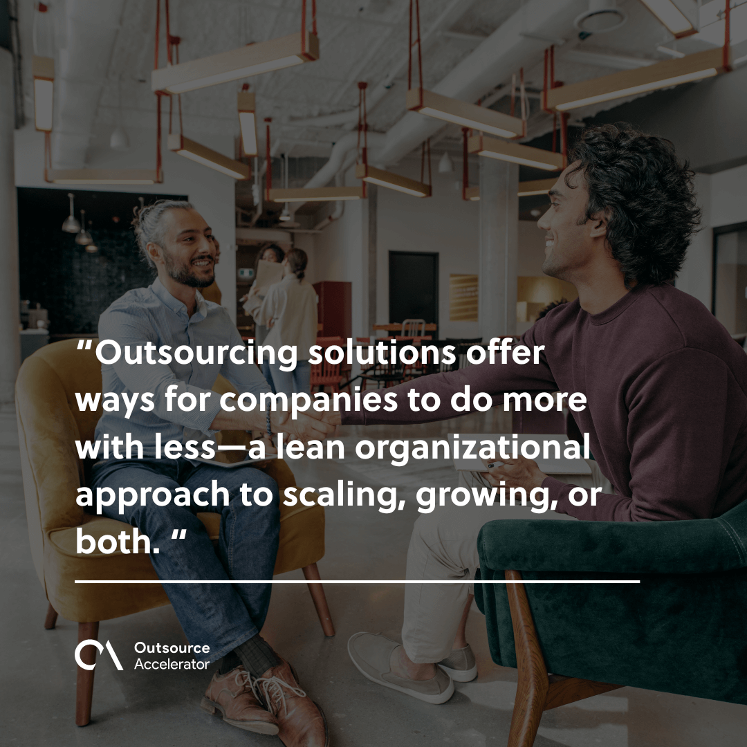 Outsourcing evolution: From cost-cutting solution to strategic partnership