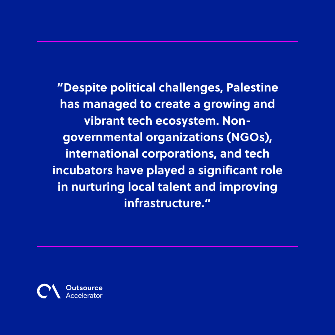 A brief guide for outsourcing to Palestine | Outsource Accelerator