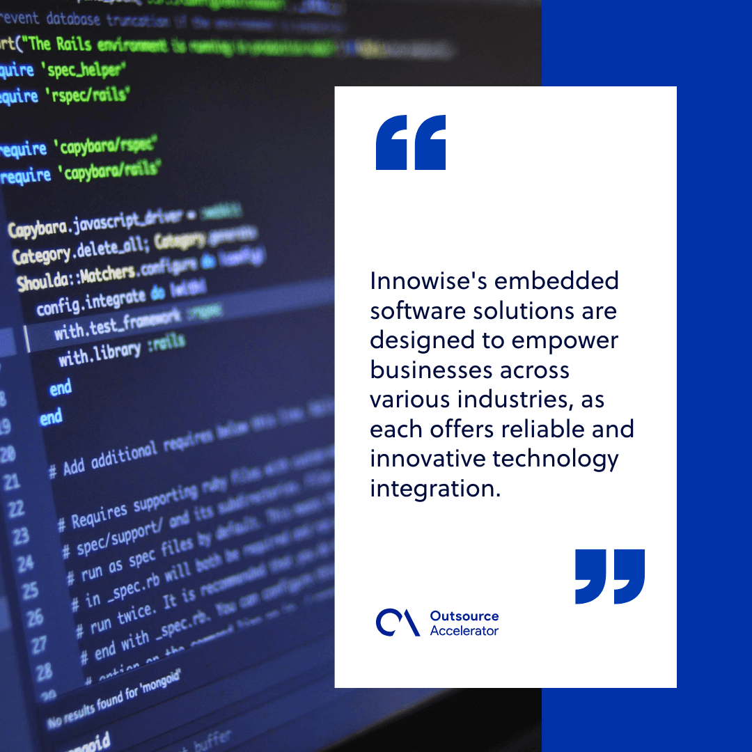 Innowise’s embedded software solutions: A path to greater heights | Outsource Accelerator