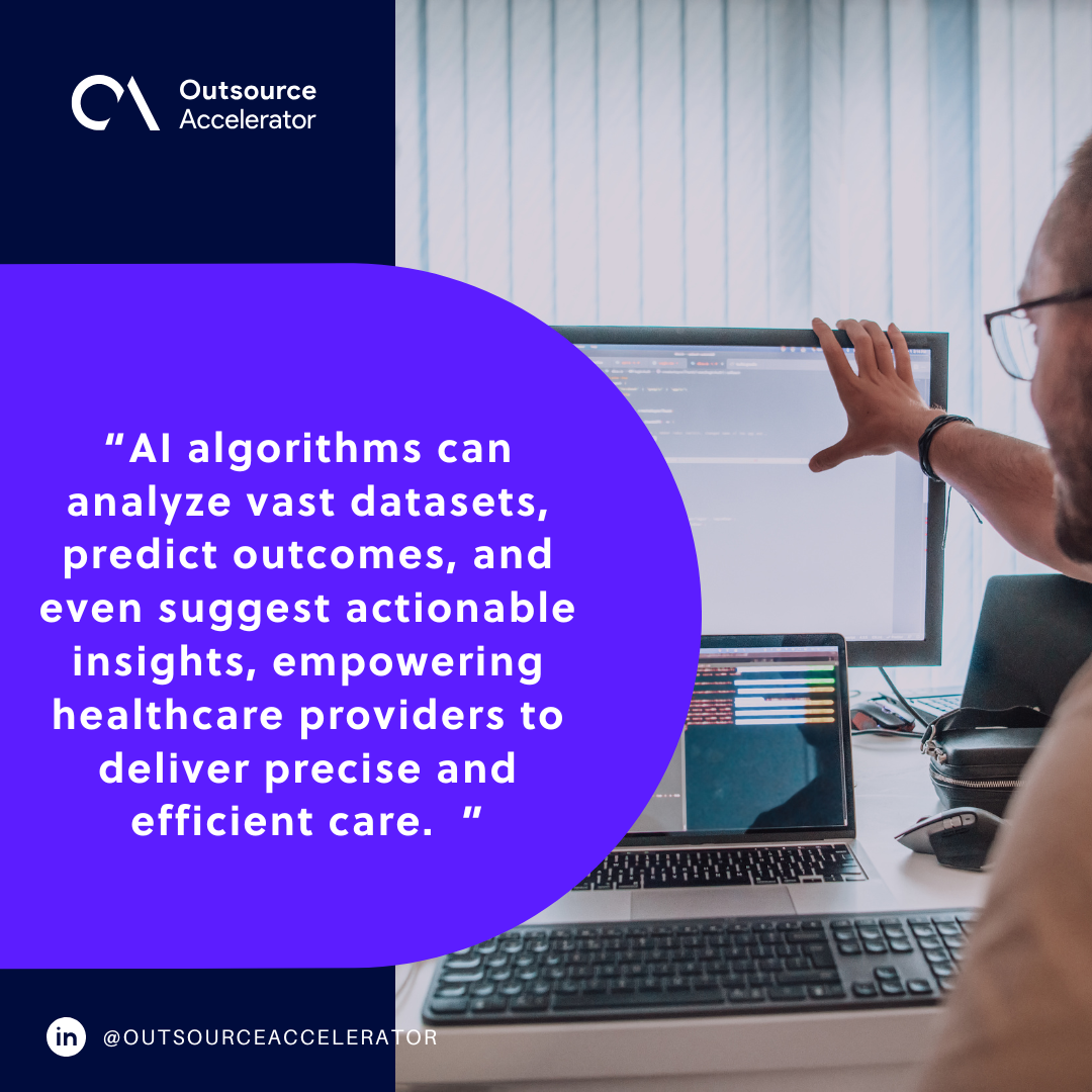 The impact of AI in healthcare software development | Outsource Accelerator