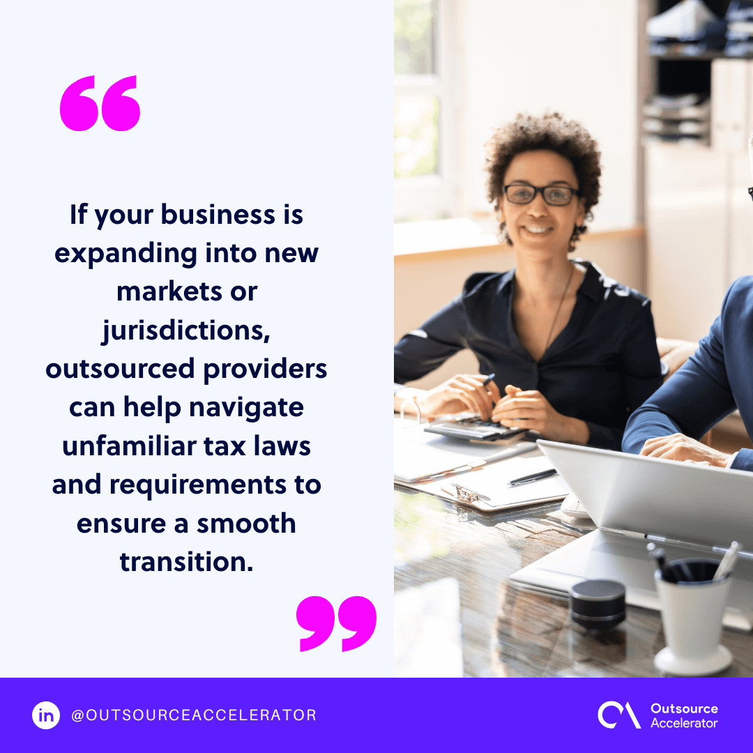 Outsourced tax compliance: Simplify your business processes | Outsource Accelerator