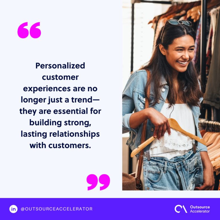 5 Tricks for a personalized customer experience | Outsource Accelerator
