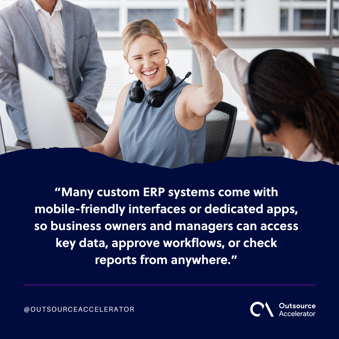 Custom ERP: A tailored solution for your business | Outsource Accelerator
