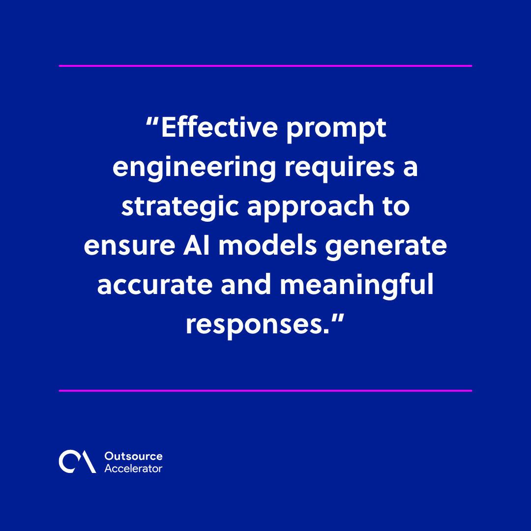 What is prompt engineering? | Outsource Accelerator