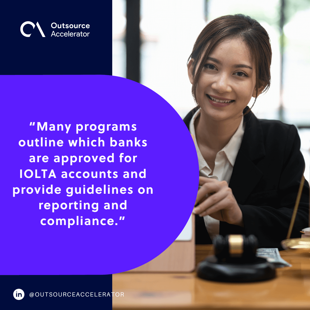 Why law firms and lawyers need an IOLTA account | Outsource Accelerator