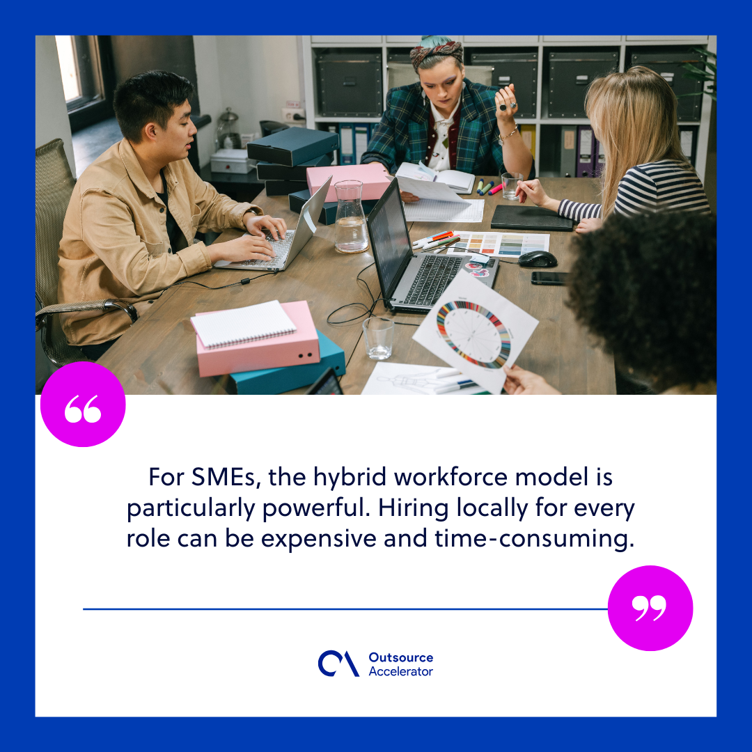 Offshore talent, in-house culture: The strategic hybrid workforce ...