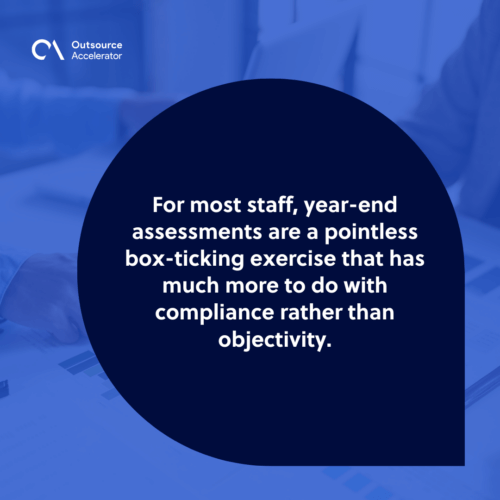 Are Year-End Performance Reviews Useless? | Outsource Accelerator