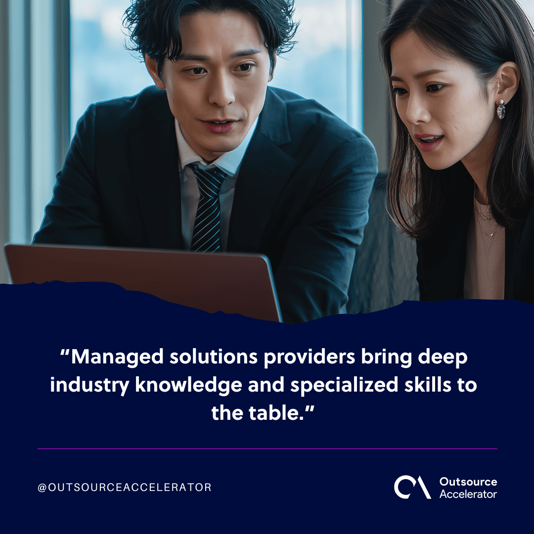 Unlock the power of managed solutions | Outsource Accelerator