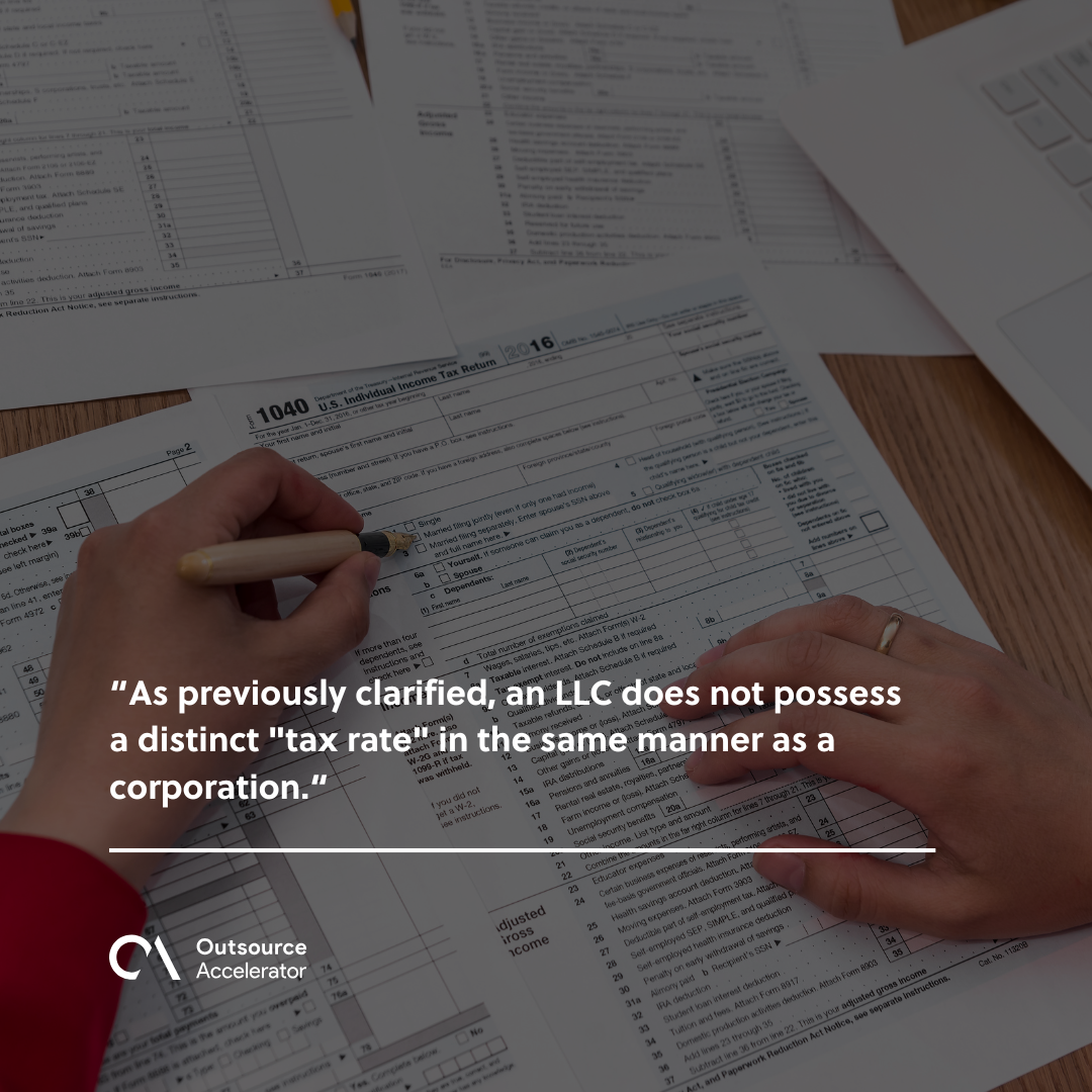 What's an LLC tax rate? Rules and benefits explained | Outsource ...