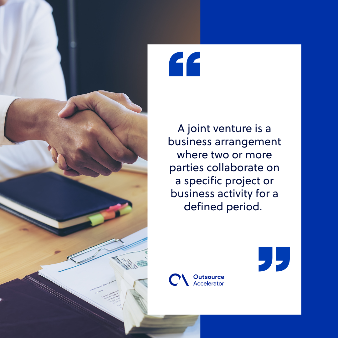 What is a joint venture? | Outsource Accelerator