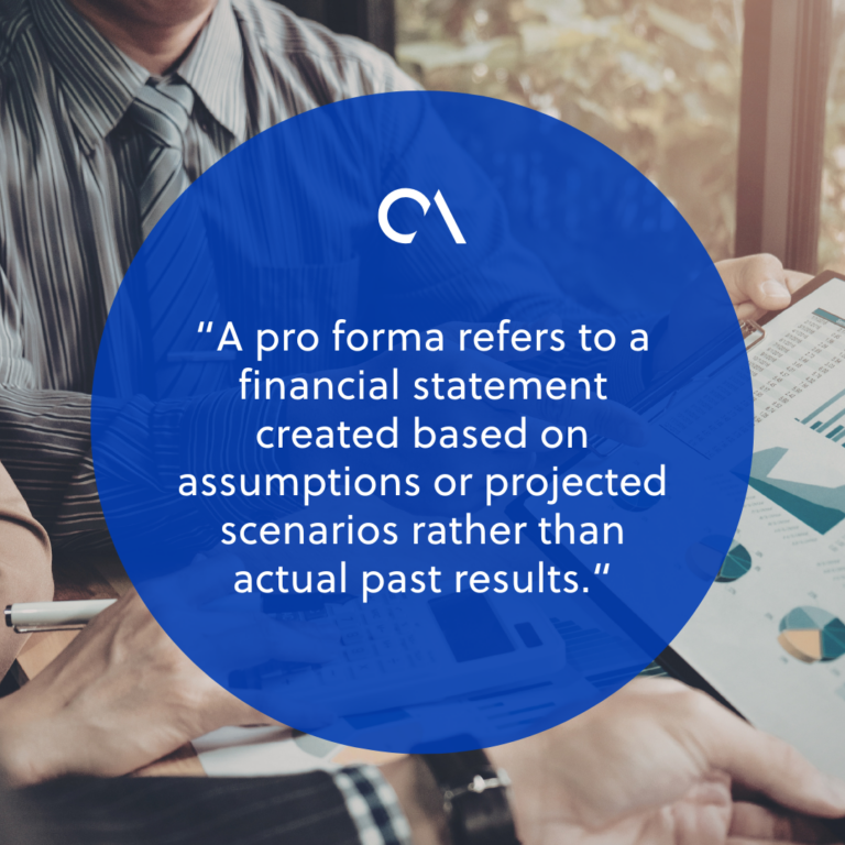 Your guide to a complete pro forma income statement template ...
