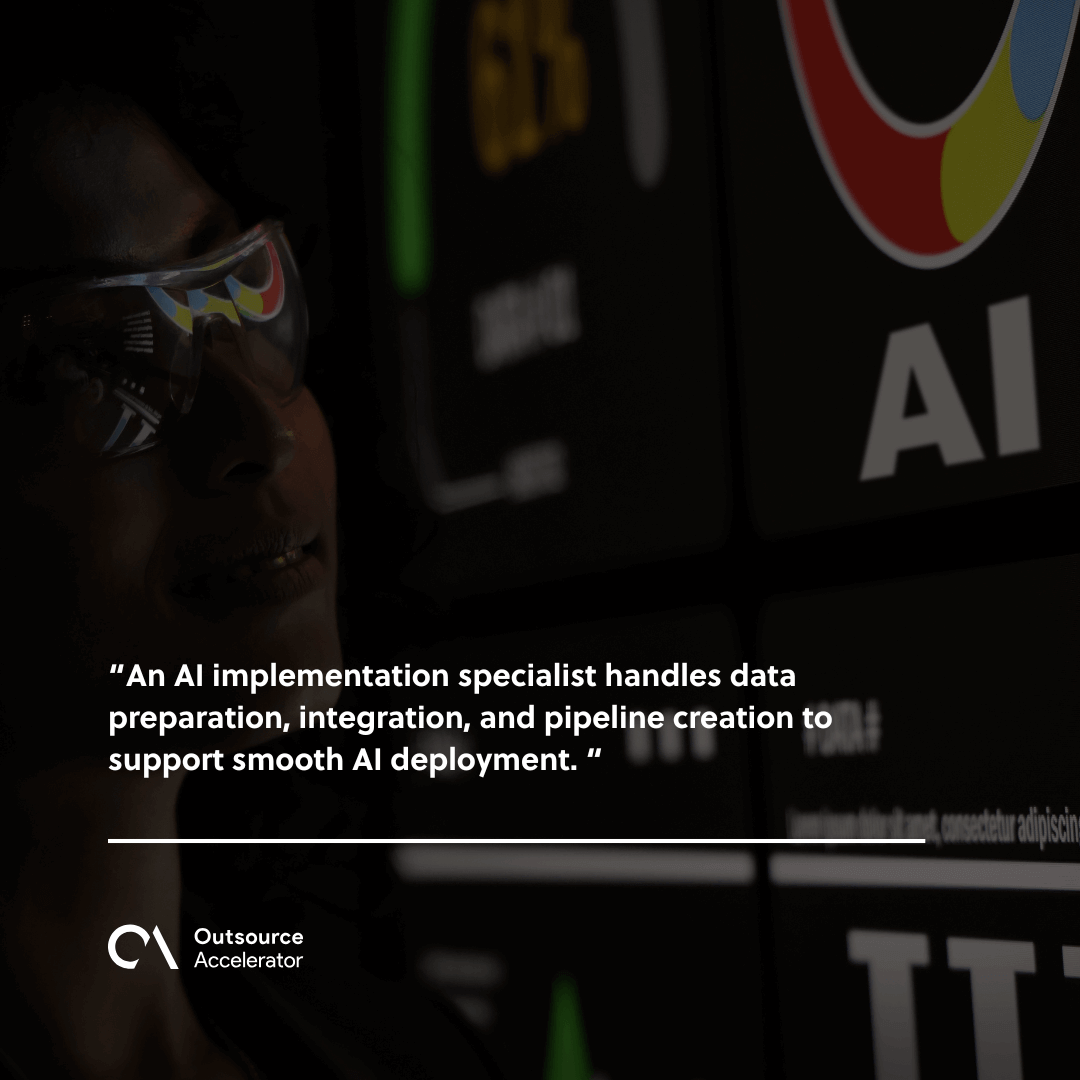 6 challenges an AI implementation specialist can solve for your team | Outsource Accelerator