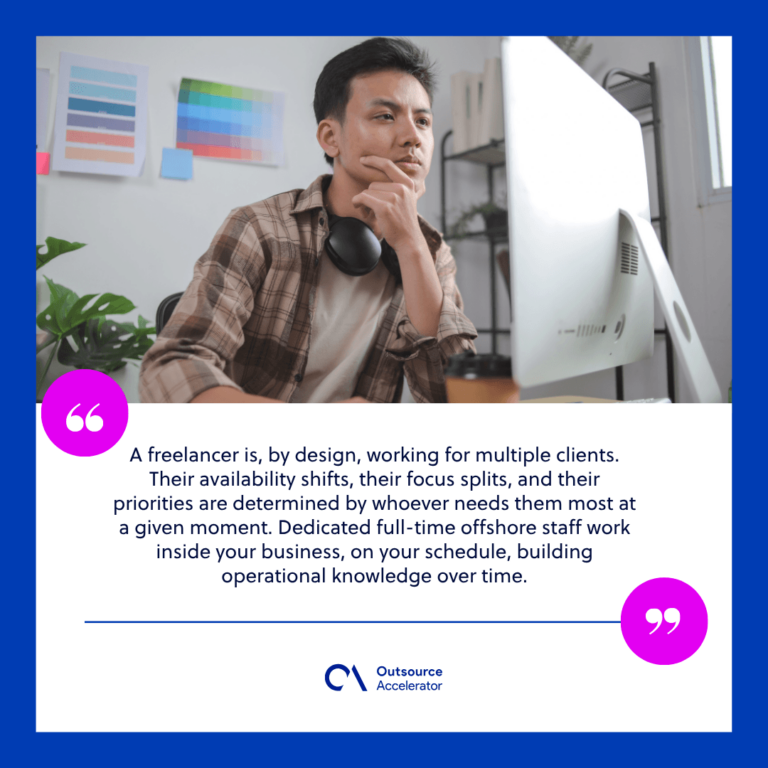 Why full-time Filipino staff outperform freelancers for long-term ...