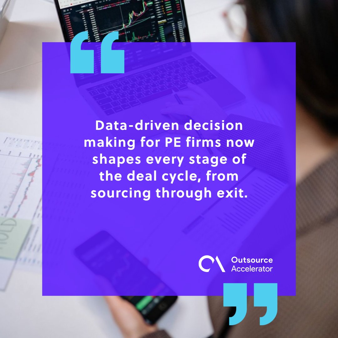 The ROI of data-driven decision making for PE firms | Outsource Accelerator